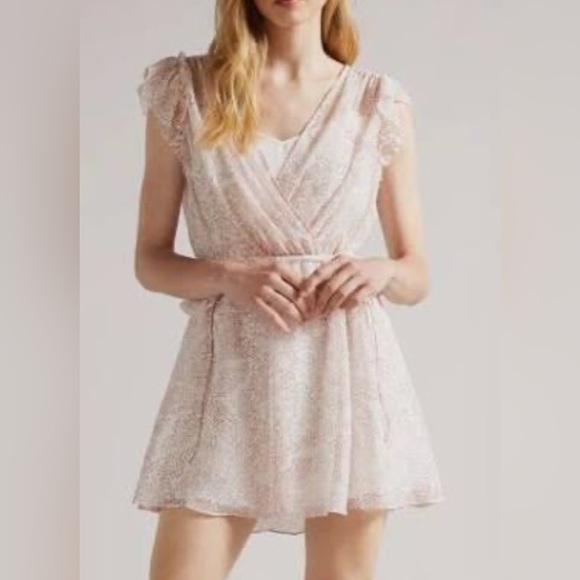 Ted Baker London | Dresses | Ted Baked London Evelyna Printed Texture ...